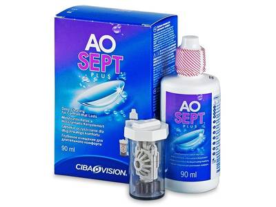 Soluzione AO SEPT PLUS 90 ml | Lenti-ottica.it